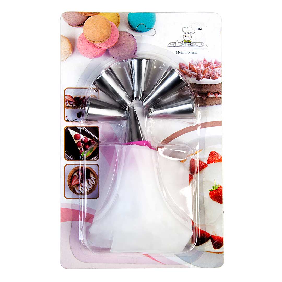 Stainless Steel - Cake Cream Nozzle - Rathna Stores